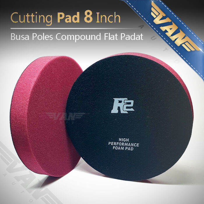 Busa Poles 8 inch Foam Pad 8" Busa Compound Cutting Mobil Flat Tebal ...