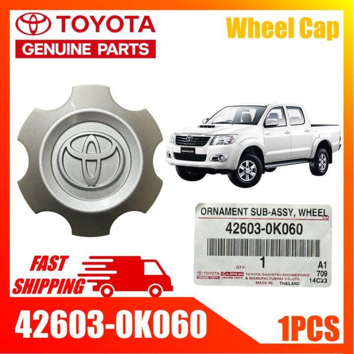 Genuine Toyota Wheel Cap / Rim Cap 42603-0K060 – Toyota Hilux / KUN25 ...
