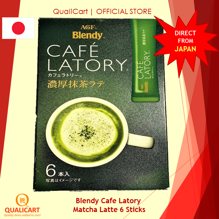 Blendy Cafe Latory Matcha Latte 6 Sticks | Lazada PH