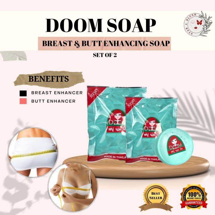 Doom Breast Enhancement Lifting Soap (Set of 2) Made in Thailand ...