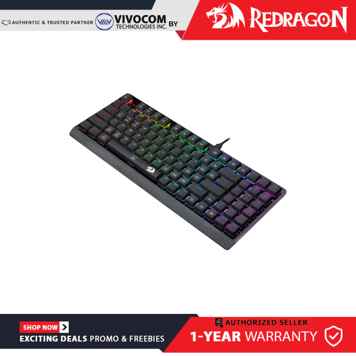 REDRAGON K603P-KBS Dragon warrior (Black)MECHANICAL GAMING KEYBOARD ...