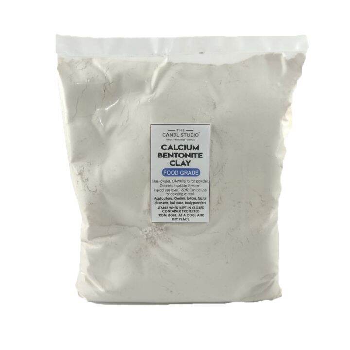 250GRAMS, 500GRAMS, 1KG Calcium Bentonite White Clay | Food Grade ...