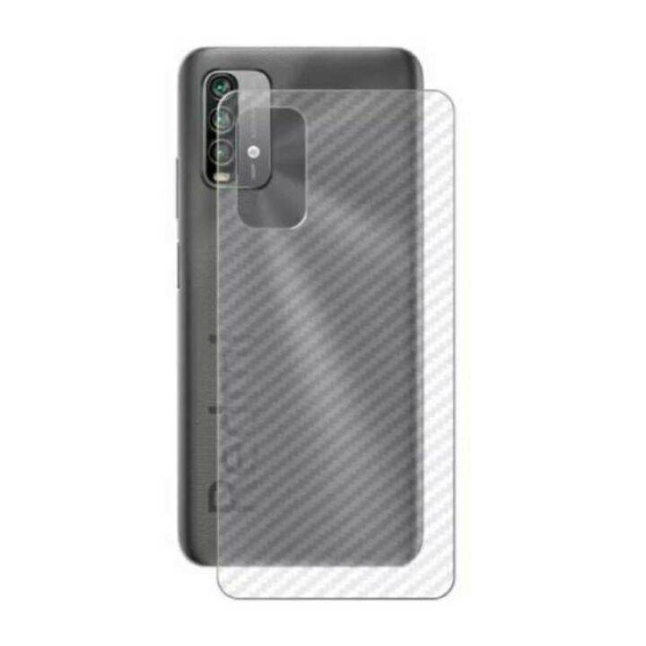 Redmi 9T Carbon Fiber Sticker Back Skin Protector | Lazada PH