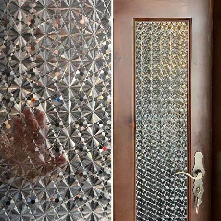 Film Privacy Glass Self Adhesive Film Static Cling Heat Insulation ...