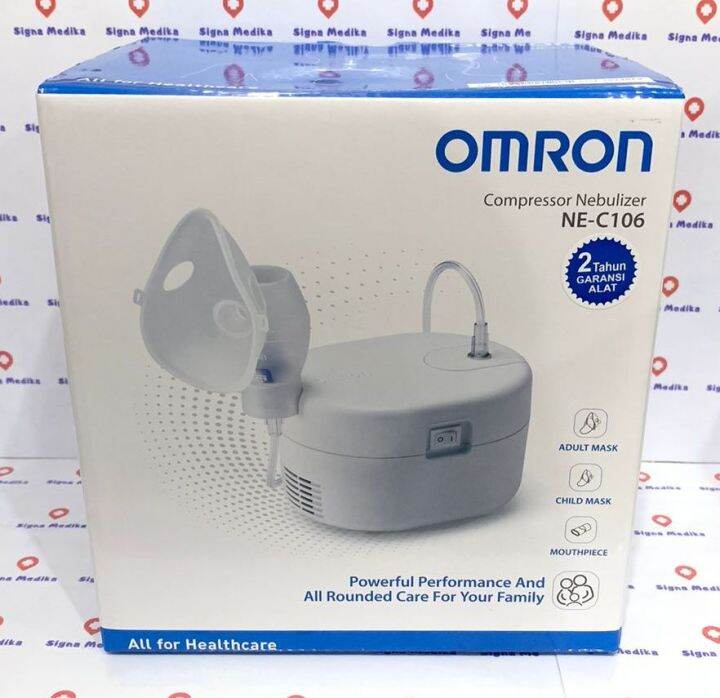 Omron Compressor Nebulizer NE - C106 - Alat Nebulizer | Lazada Indonesia