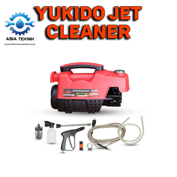 Jet Cleaner YUKIDO JET-80FW Mesin Cuci Mobil dan Motor - Mesin Cuci Mobil Motor Tekanan Tinggi ...