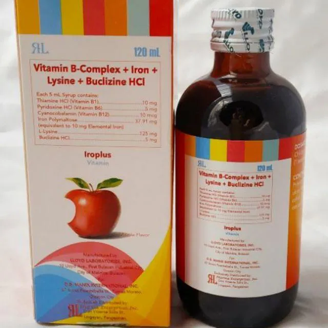 Appetite Stimulant 120ml Multivitamin (Generic of Appebon Syrup ...