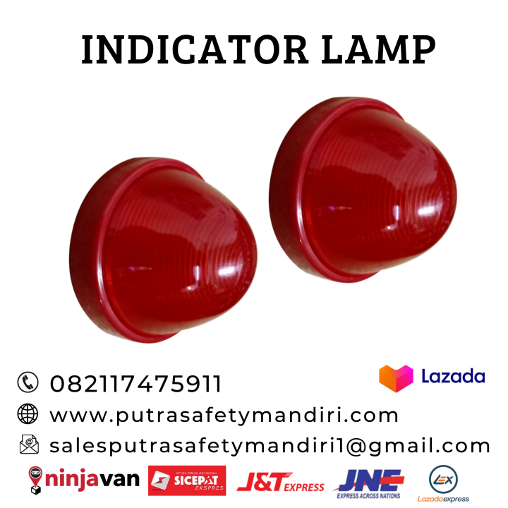 INDICATOR LAMP LED JITTECH INDIKASI DARURAT KEBAKARAN GEDUNG FIRE ALARM ...