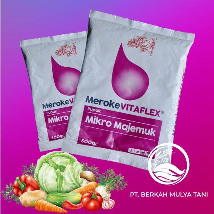 Pupuk Meroke Vitaflek Micro Majemuk merauke Vitaflex Kemasan 500 Gram ...