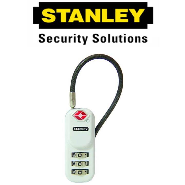 STANLEY 3 DIGITAL CABLE S822-033 S822-041 3/4'' 20MM Luggage Lock Kunci ...