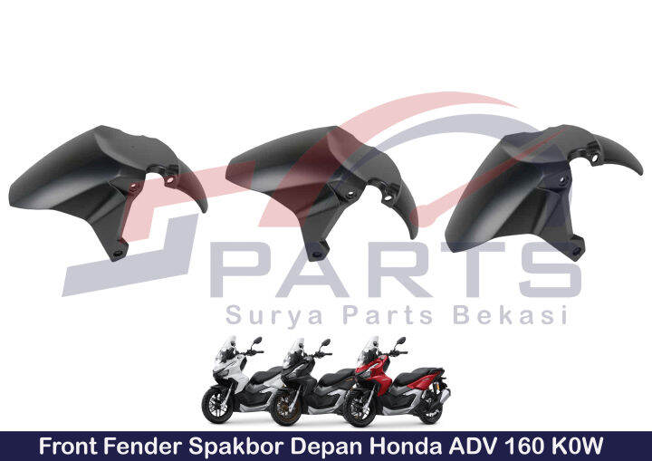 Front Fender Spakbor Depan Honda ADV 160 K0W Original Hitam Doff ...