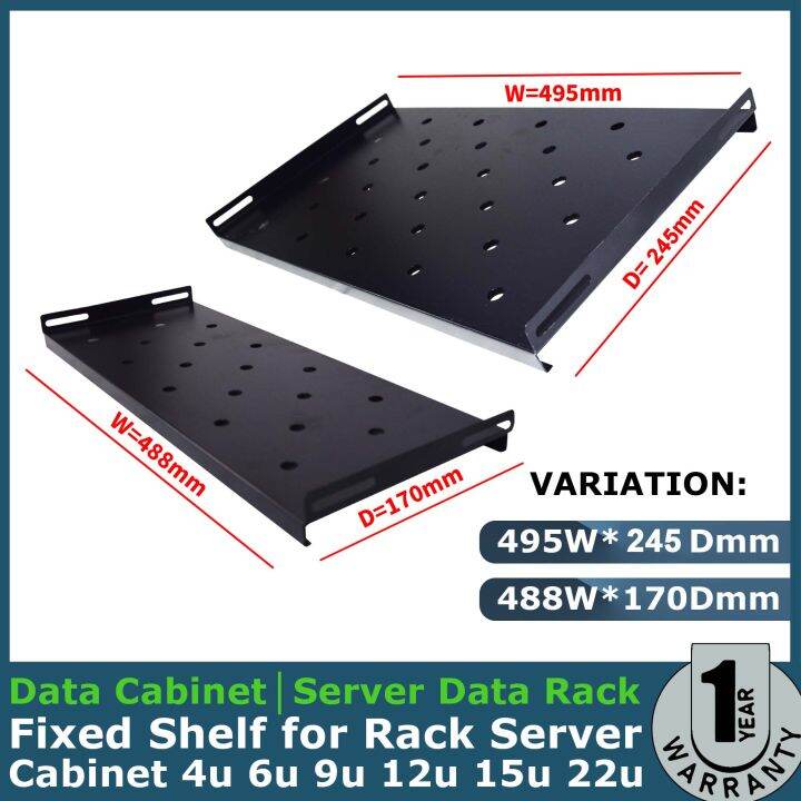 Server Rack TOTEN Fixed Shelf for Rack servers cabinets 4u 6u 9u 12u ...