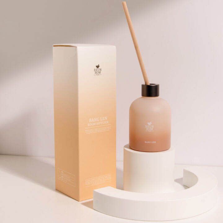 Reunrom รูมดิฟฟิวเซอร์ 200ml รื่นรมย์ กลิ่นบางเลน ก้านไม้หอม diffuser ...