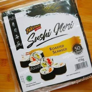 Tokinori isi 50 lembar yaki sushi nori roasted seaweed | Lazada Indonesia