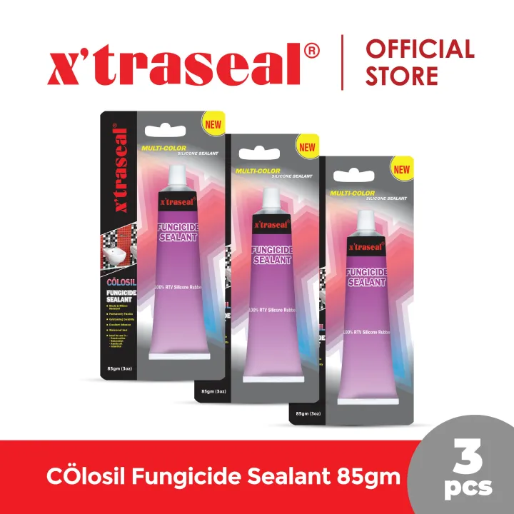 [BUY MORE SAVE MORE] X'traseal Cölosil Fungicide Silicone Sealant (85g ...