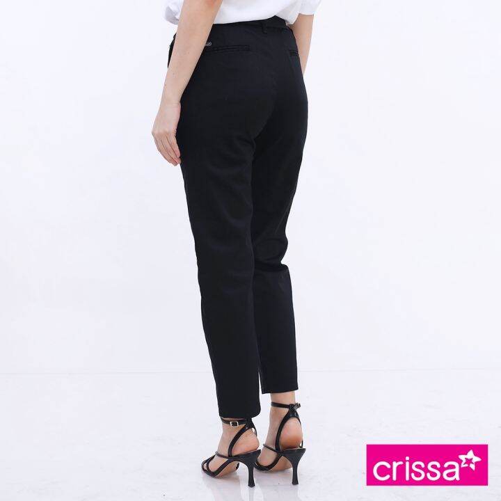 Crissa Comfort Slim Ezy Pants CLB12-0132 (Bk) beautiful | Lazada PH