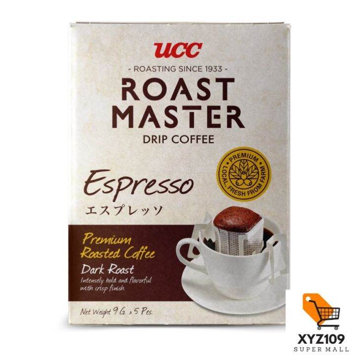 UCC ยูซีซี โรสต์ มาสเตอร์ กาแฟดริปเอสเพรสโซ่ 45 กรัม [UCC UCC Rose Masters, Drip Esso 45 grams ...