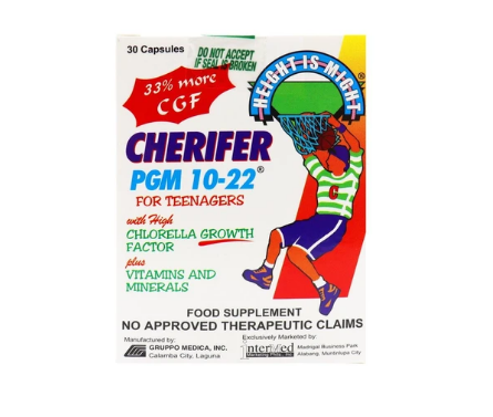 Cherifer PGM 10-22 For Teenagers 30 Capsules | Lazada PH