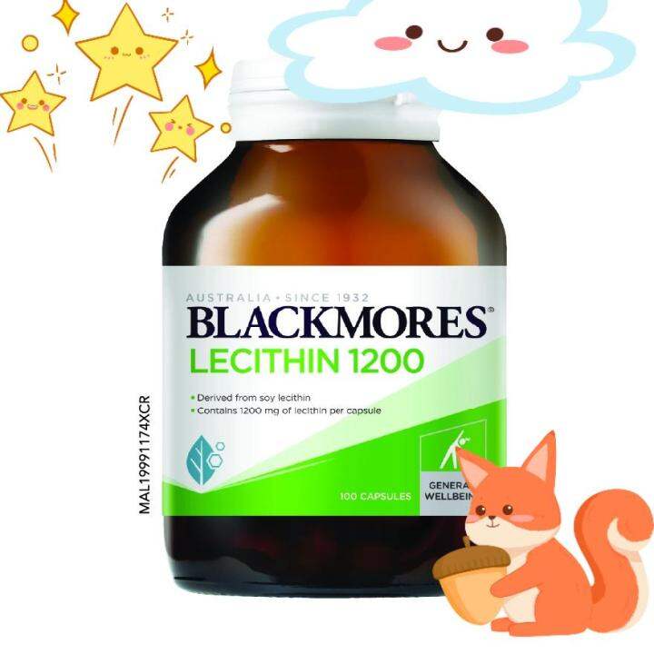 BLACKMORES Lecithin 1200mg 100's | Lazada