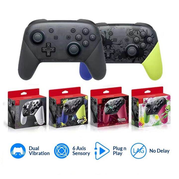 Bluetooth Wireless Switch Pro Controller Gamepad For Nintendo Switch & Switch Oled /Lite/Steam ...
