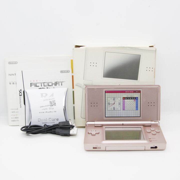 เครื่องเกมส์พกพา Nintendo DS Lite งานกล่อง สภาพนางฟ้า ครบชุด พร้อมเล่น ...