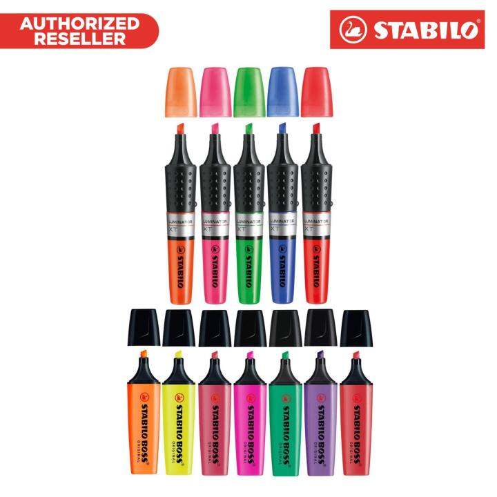 STABILO Luminator MULTICOLOR - 5s with STABILO BOSS ORIGINAL ...