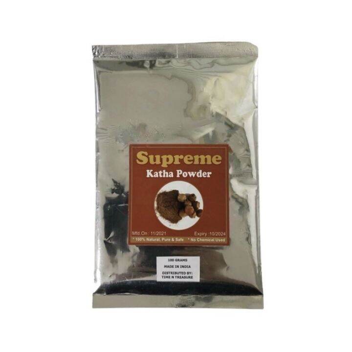 Supreme Katha Powder - Acacia Catechu - Natural Herbal Hair Conditioner ...