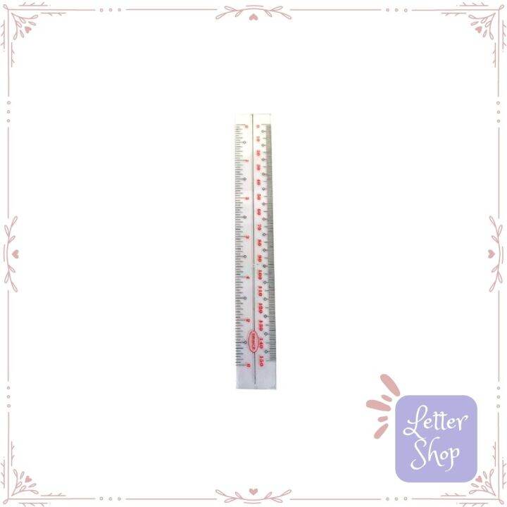 [LetterShop] Ruler Ordinary 6"/1PC | Lazada PH