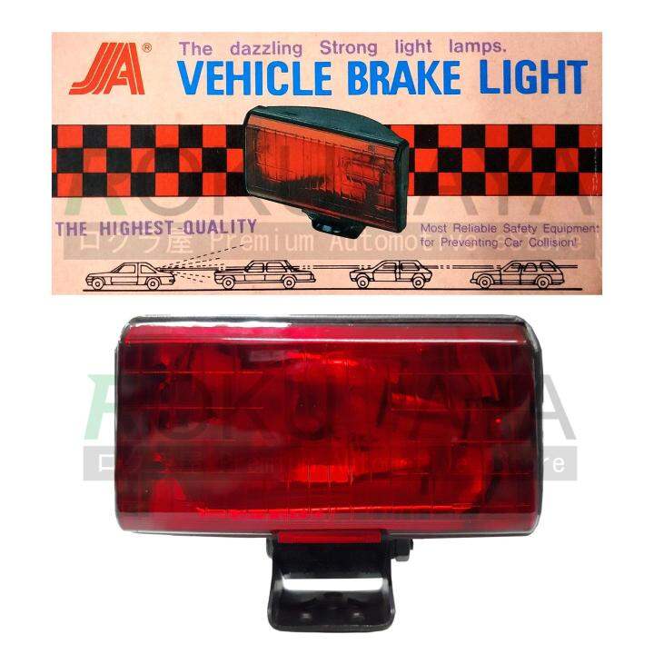 Universal (13cm x 6.5cm) Car Third 3rd Brake Safety Stop Light Lamp ...
