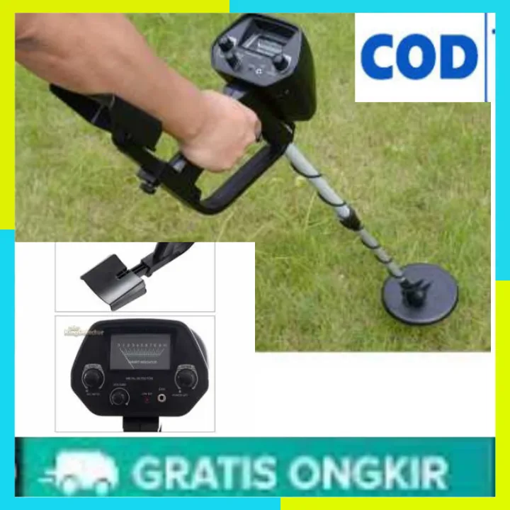 Metal Detektor Emas Logam Bawah Tanah KingDetector / Alat pendeteksi ...
