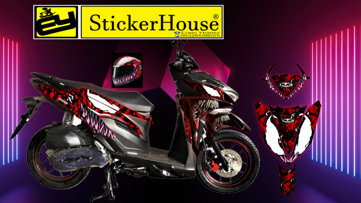 Motorstar Easyride 150CL Decals Laminated | Lazada PH