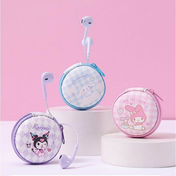 MINISO sanrio Kuromi Cinnamoroll My Melody 3.5mm in-Ear Earphones Model ...