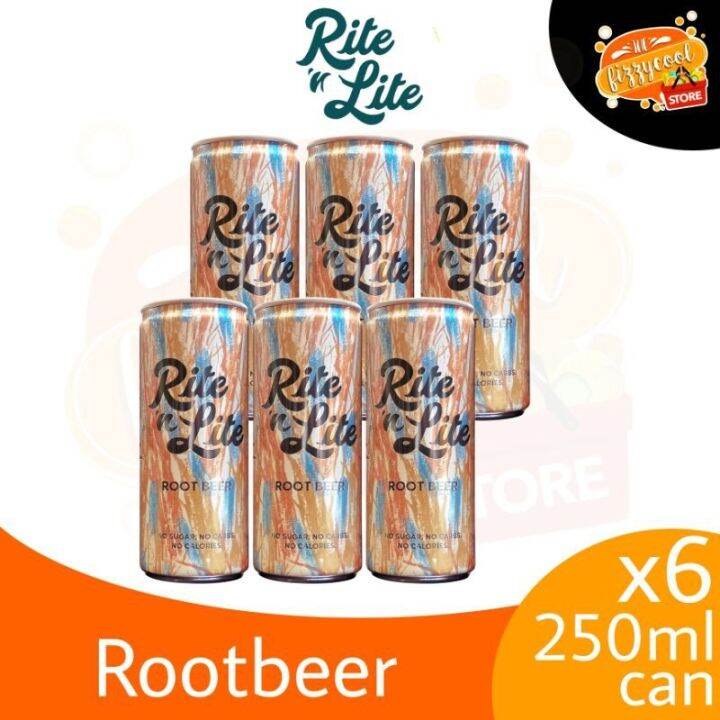 Rite n Lite Rootbeer (Set of 6) | Lazada PH