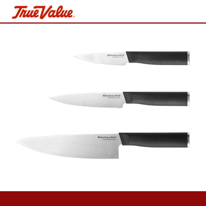 KitchenAid 3-Piece Classic Chef Knife Set (KEG3PTH) | Lazada PH