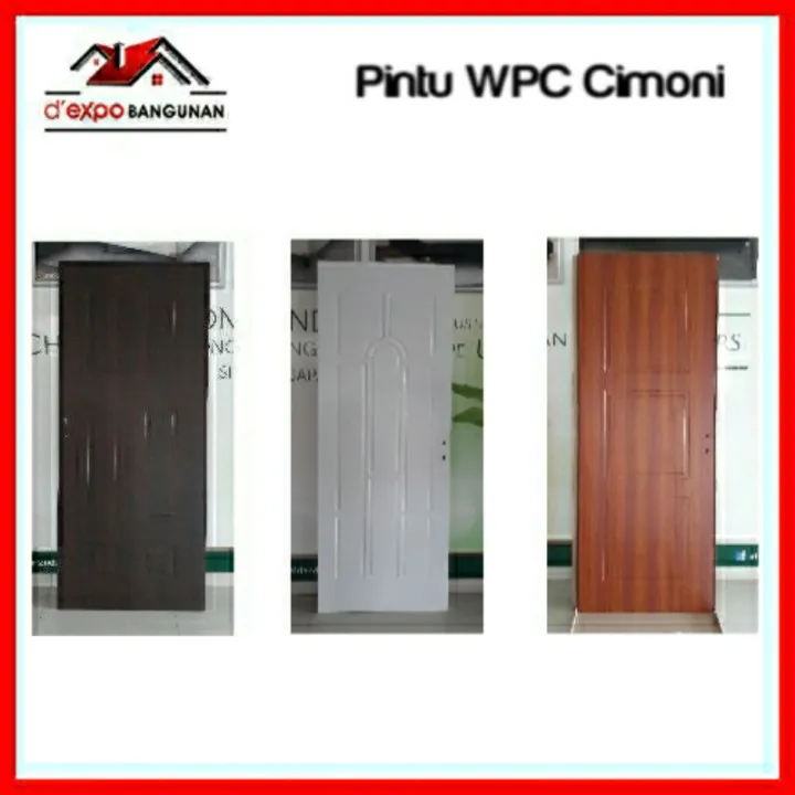 Pintu Rumah/Pintu Kamar WPC Cimoni Kusen Standard | Lazada Indonesia