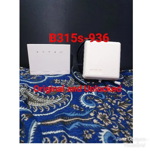 Huawei WIFI B315s-936 2G/3G/LTE Modem with 18dbi v4 Outdoor Antenna ...