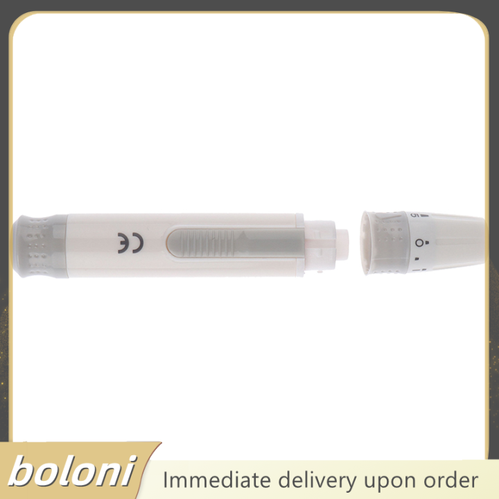 😍 boloni Lancet Pen Lancing Device Diabetics 5 Adjustable Depth Blood ...