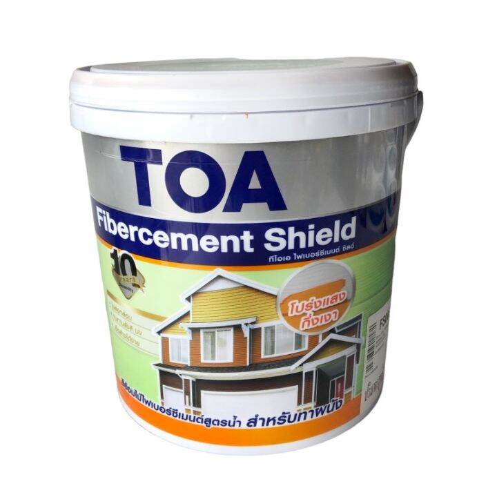 ทีโอเอ (TOA) สีย้อมไม้ไฟเบอร์ซิเมนต์ TOA Fibercement Shield (FS006 ...