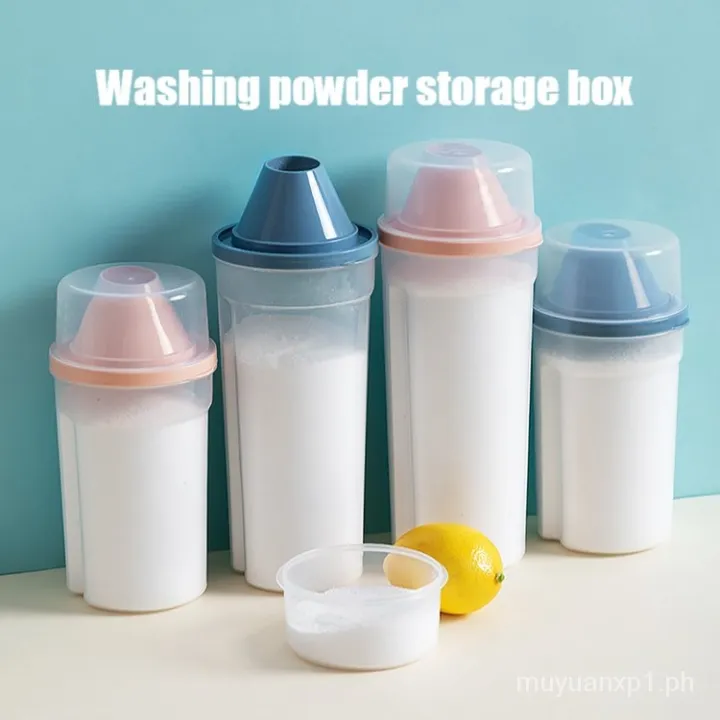 Washing Powder Storage Box laundry Soap Powder Dedicated Storage Box ...