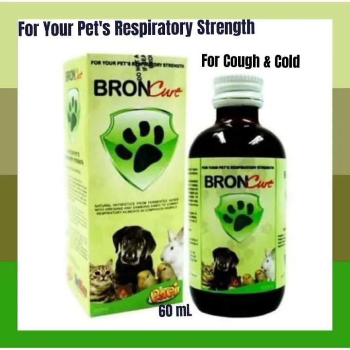 Broncure For Cough And Colds Of All Pets (60mL) | Lazada PH