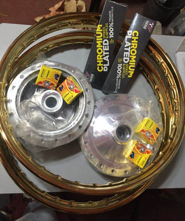 RIM SET TMX SUPREMO(TITANIUM RIM)GOLD | Lazada PH
