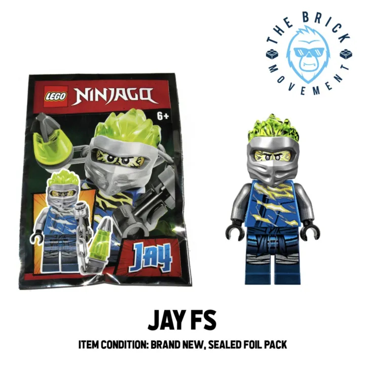 LEGO® NINJAGO Jay FS Foil Pack | Lazada PH