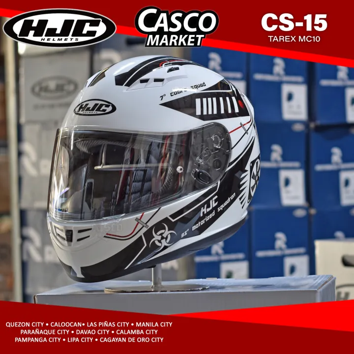 HJC CS15 TAREX FULL FACE SINGLE VISOR MOTORCYCLE HELMET | Lazada PH