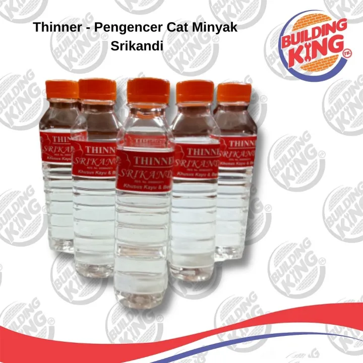 Thinner Srikandi Pengencer Cat Besi Kayu Botol 250 Ml | Lazada Indonesia