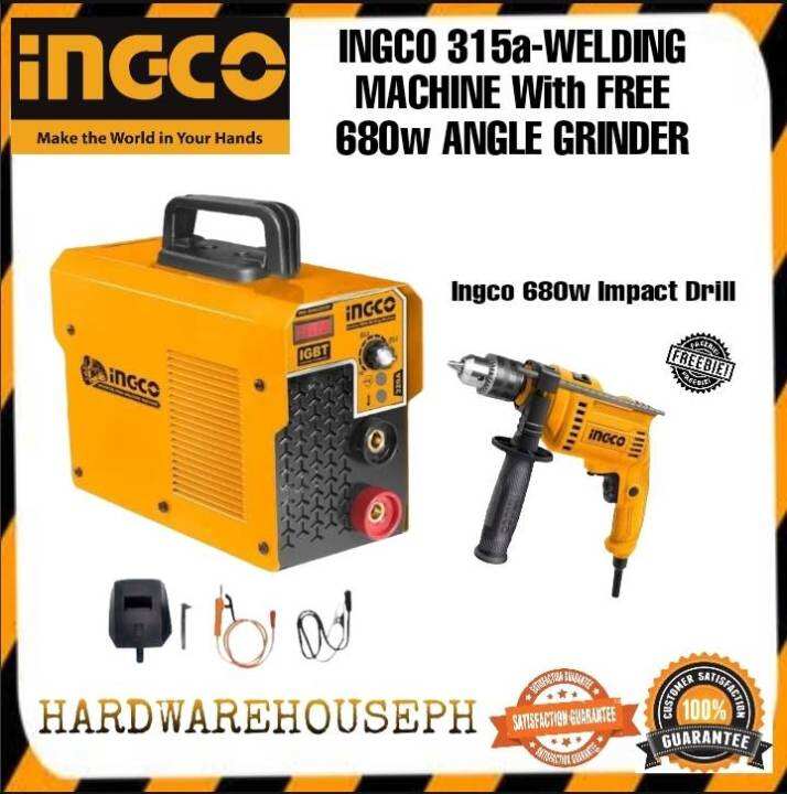 INGCO 315Amp Inverter Welding Machine ING-MMA3152P Free INGCO Angle ...