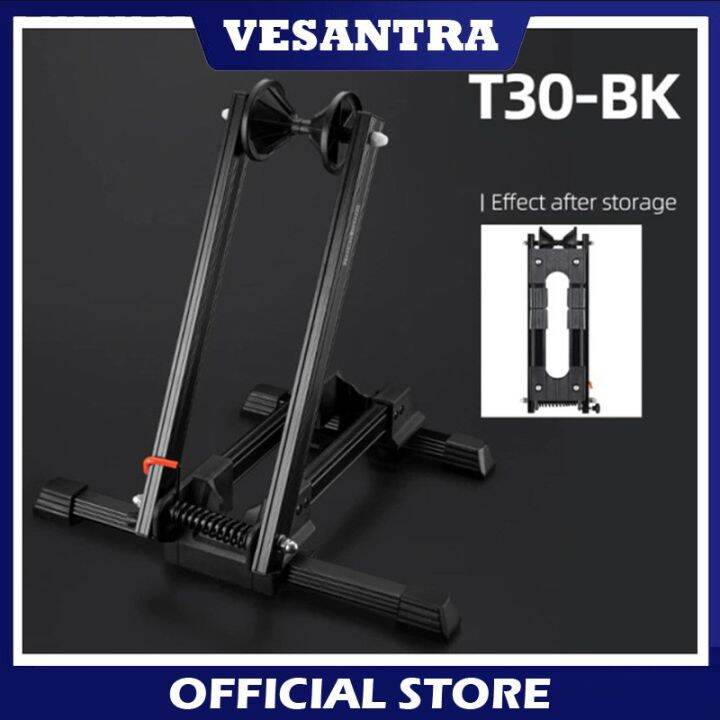 Rockbros T30-BK Rack Rak Sepeda MTB Seli Roadbike Standar Parkir Lipat ...