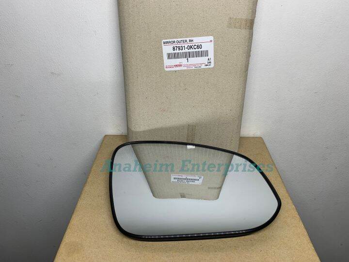 Toyota Hilux 2016 - 2020 Side Mirror Lens RH - 87931-0KC60 | Lazada PH