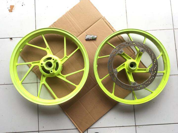 VELG VELEG FELK FELEK PELK PELEK RACING PALANG BINTANG SET DEPAN ...