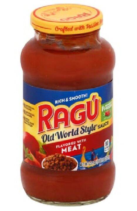 Ragu Old World Style Sauce Flavored With Meat 677g. | Lazada PH