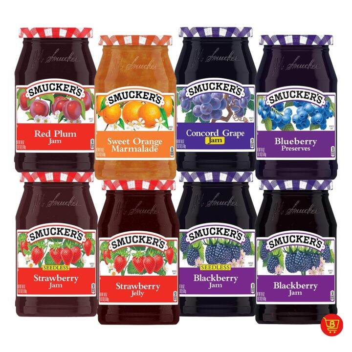 Smucker's Fruit Jam, Jelly, Marmalade and Preserves 510g | Lazada PH